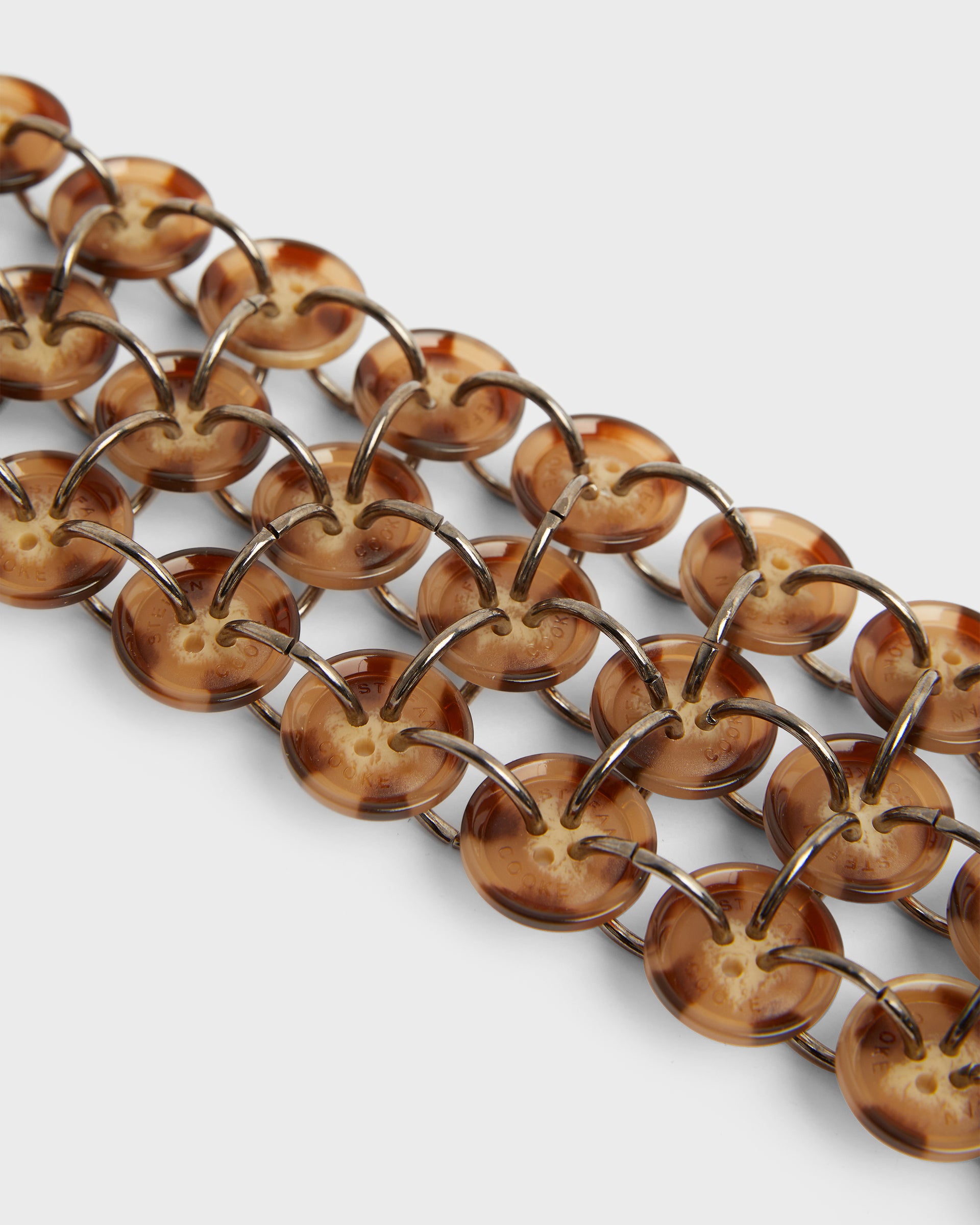 STEFAN COOKE Button Strap in Brown – Stefan Cooke